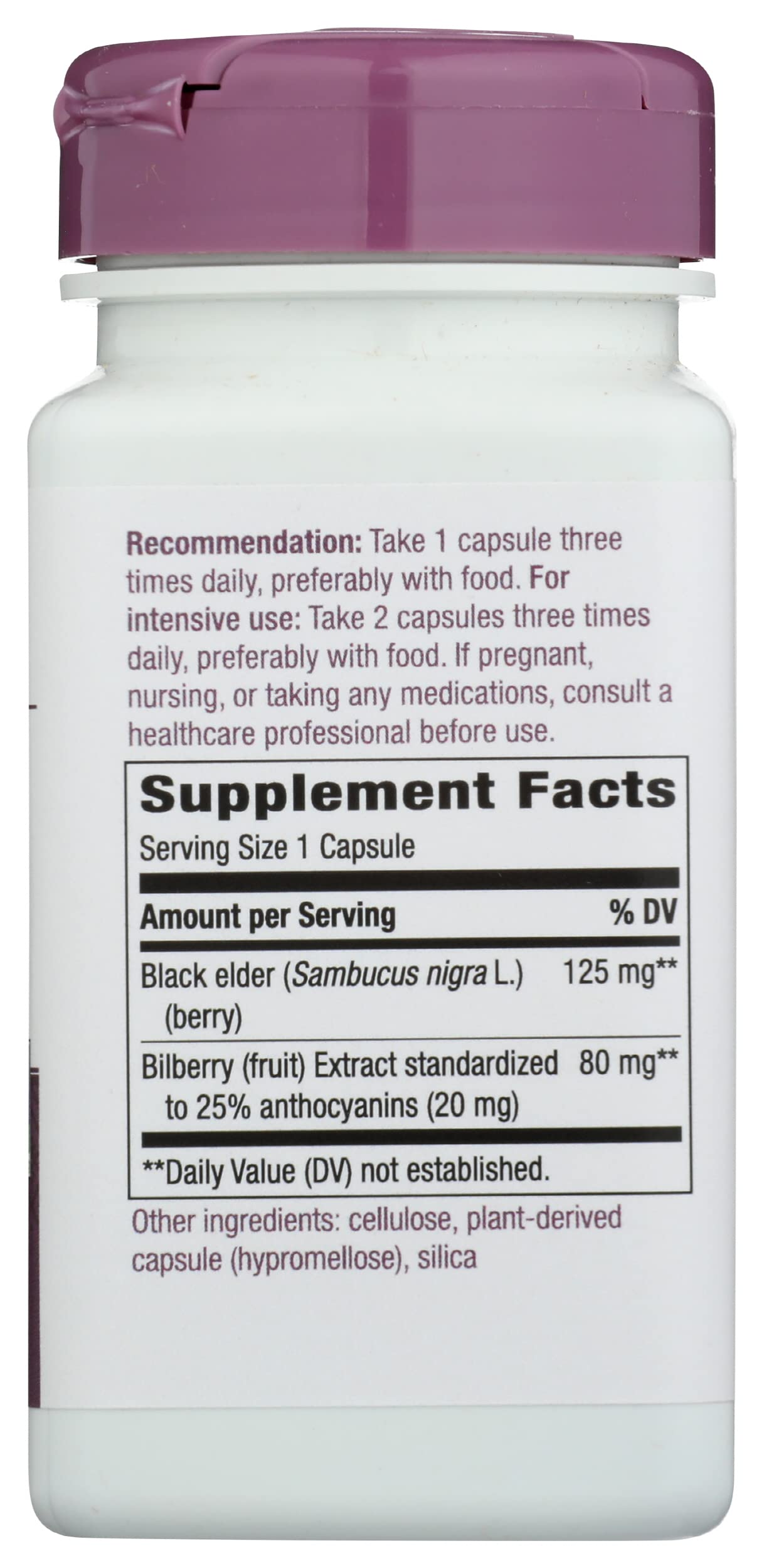 cruelty-free bilberry capsules for vitality