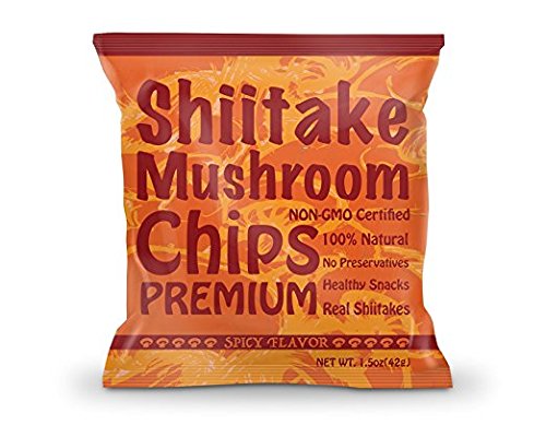crunchy shiitake mushroom chips