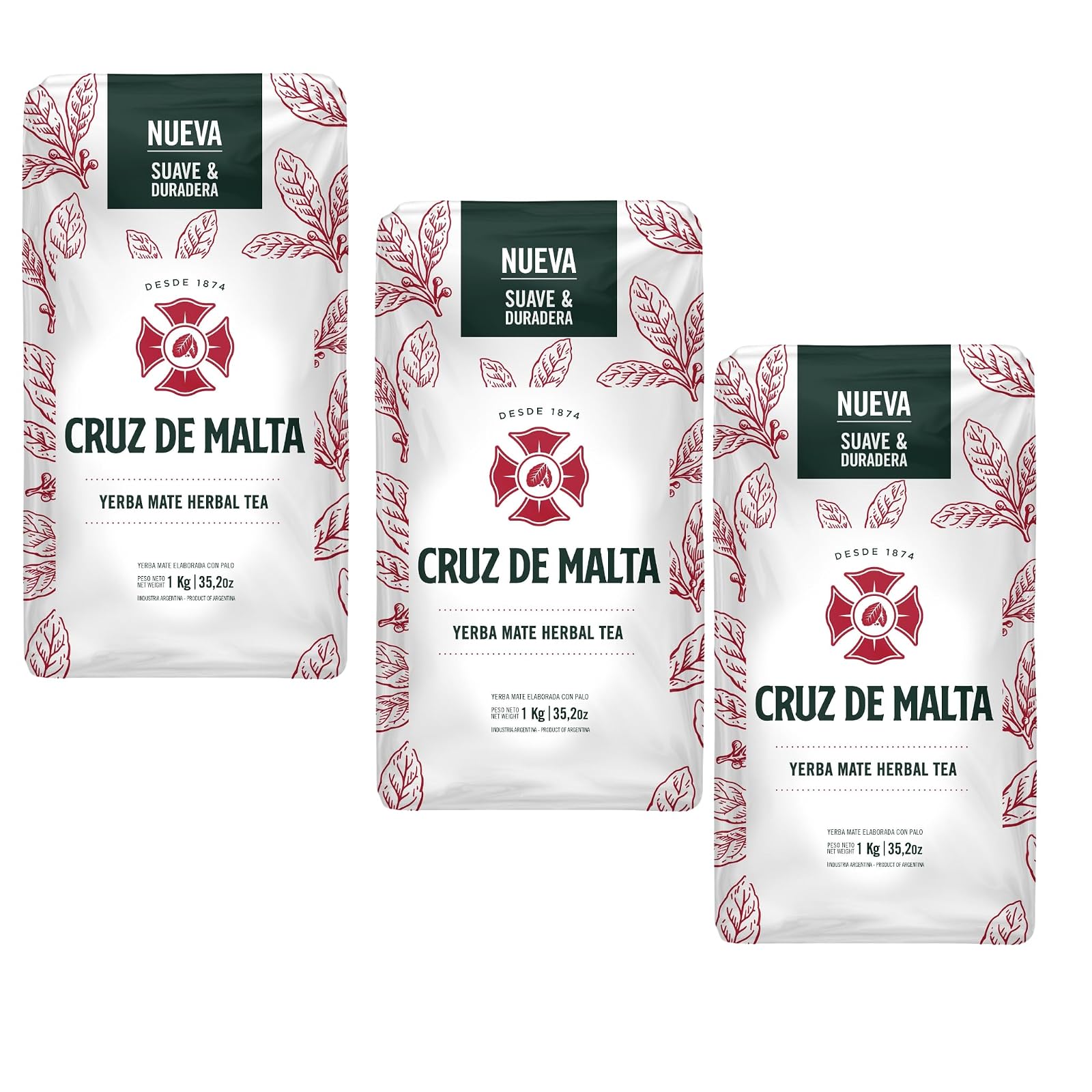 Cruz de Malta yerba mate pack