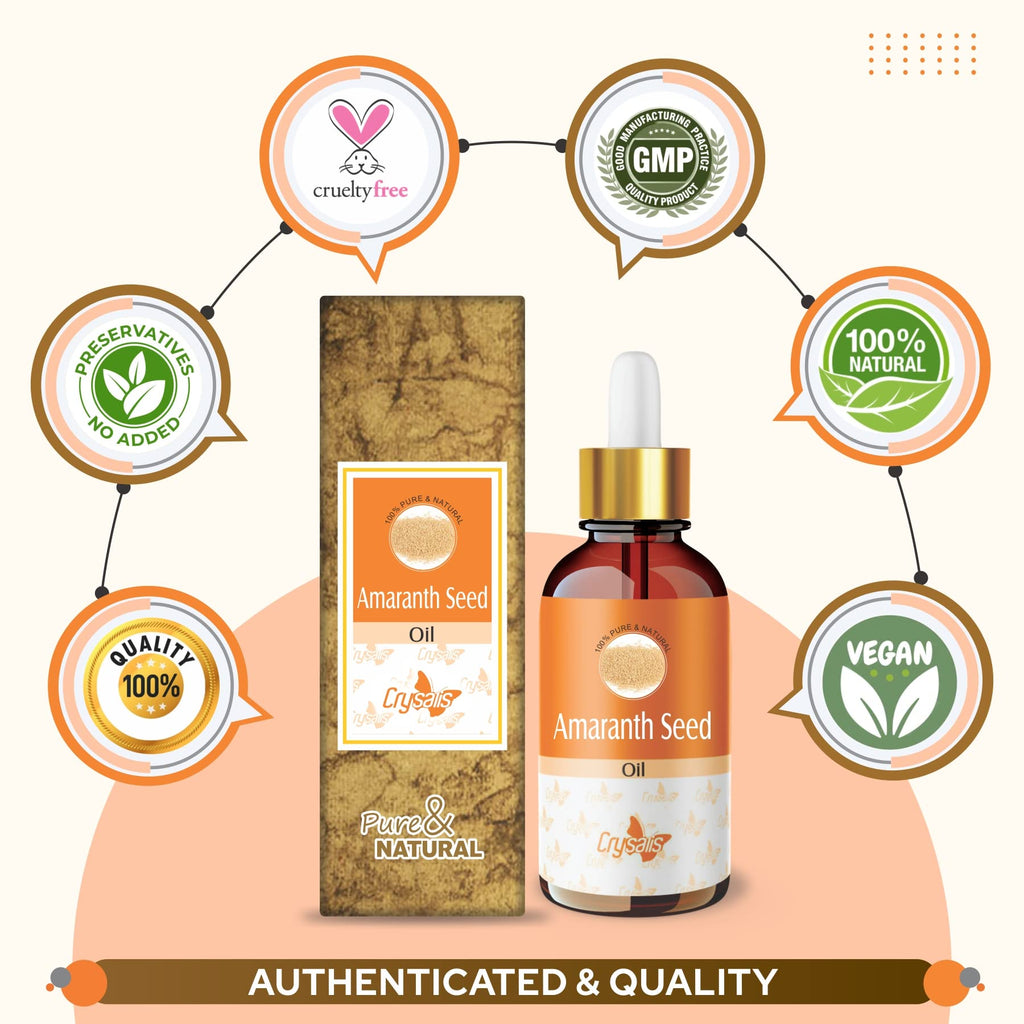 Crysalis oil for healthy hair