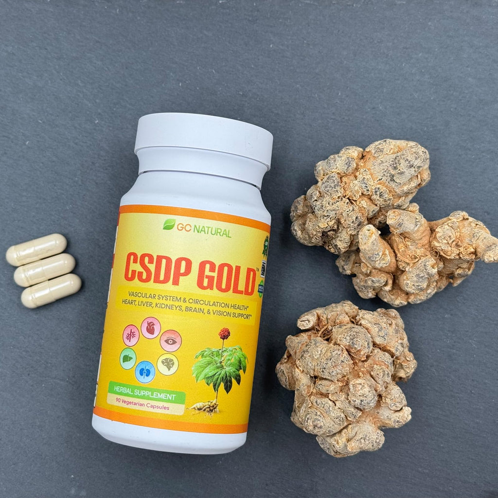 CSDP ginseng for stress relief