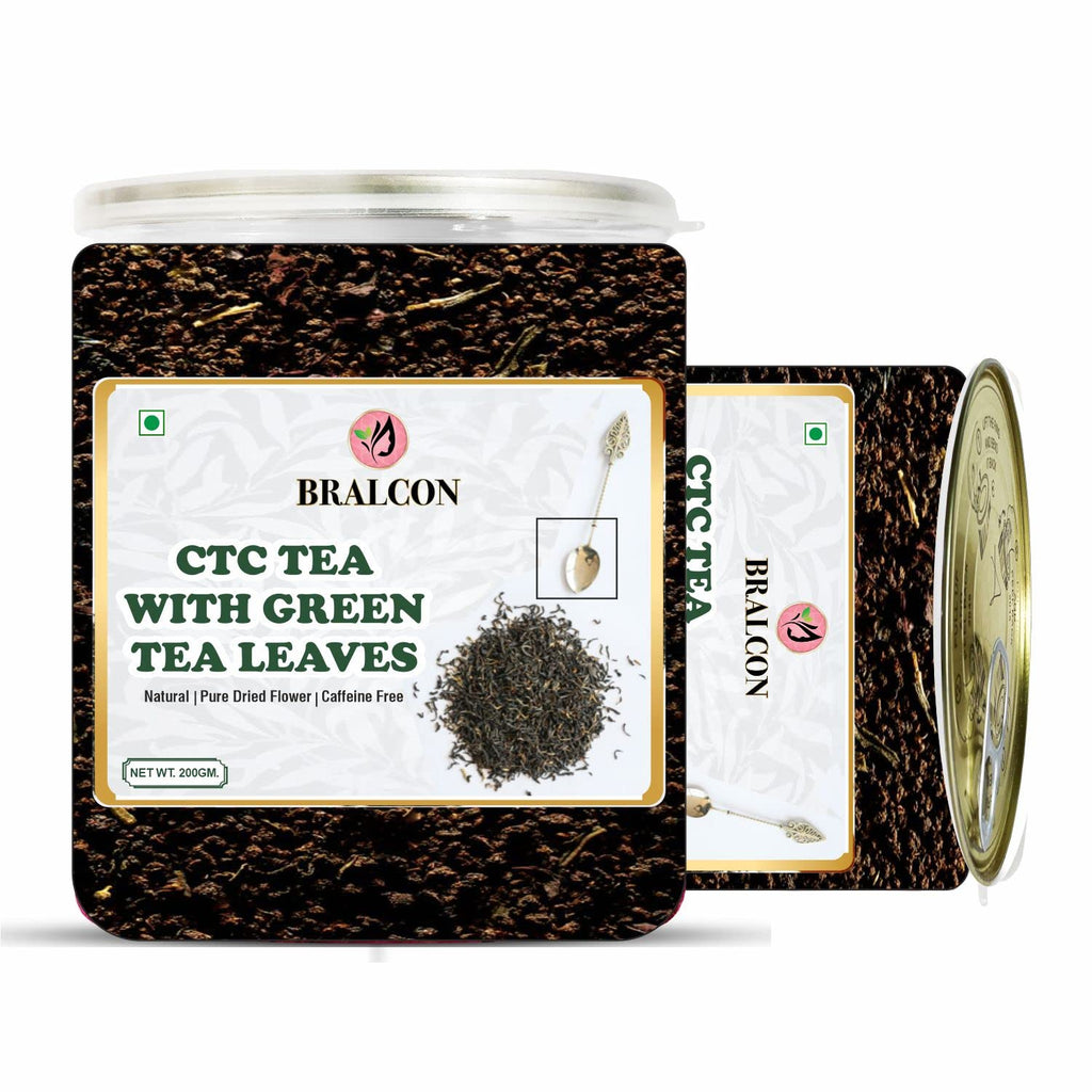 CTC tea and green tea blend