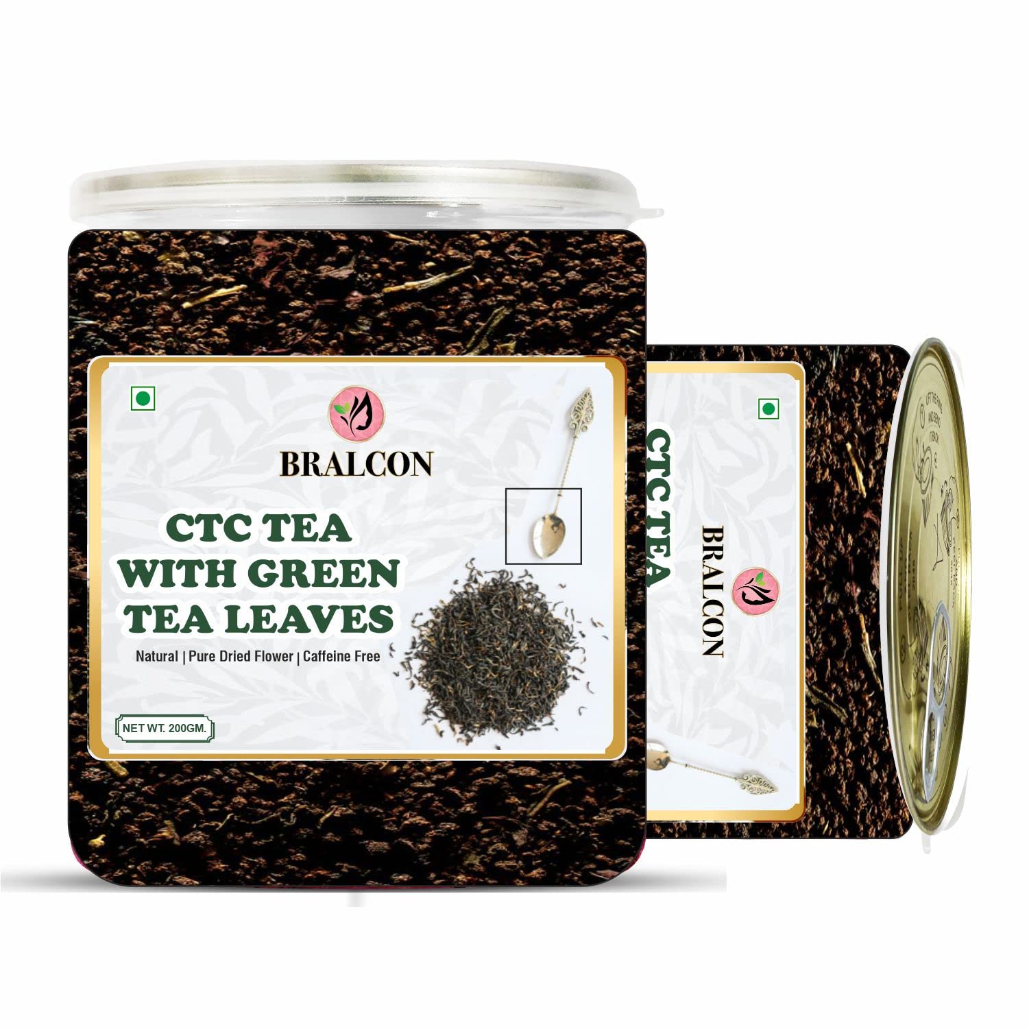CTC tea and green tea blend