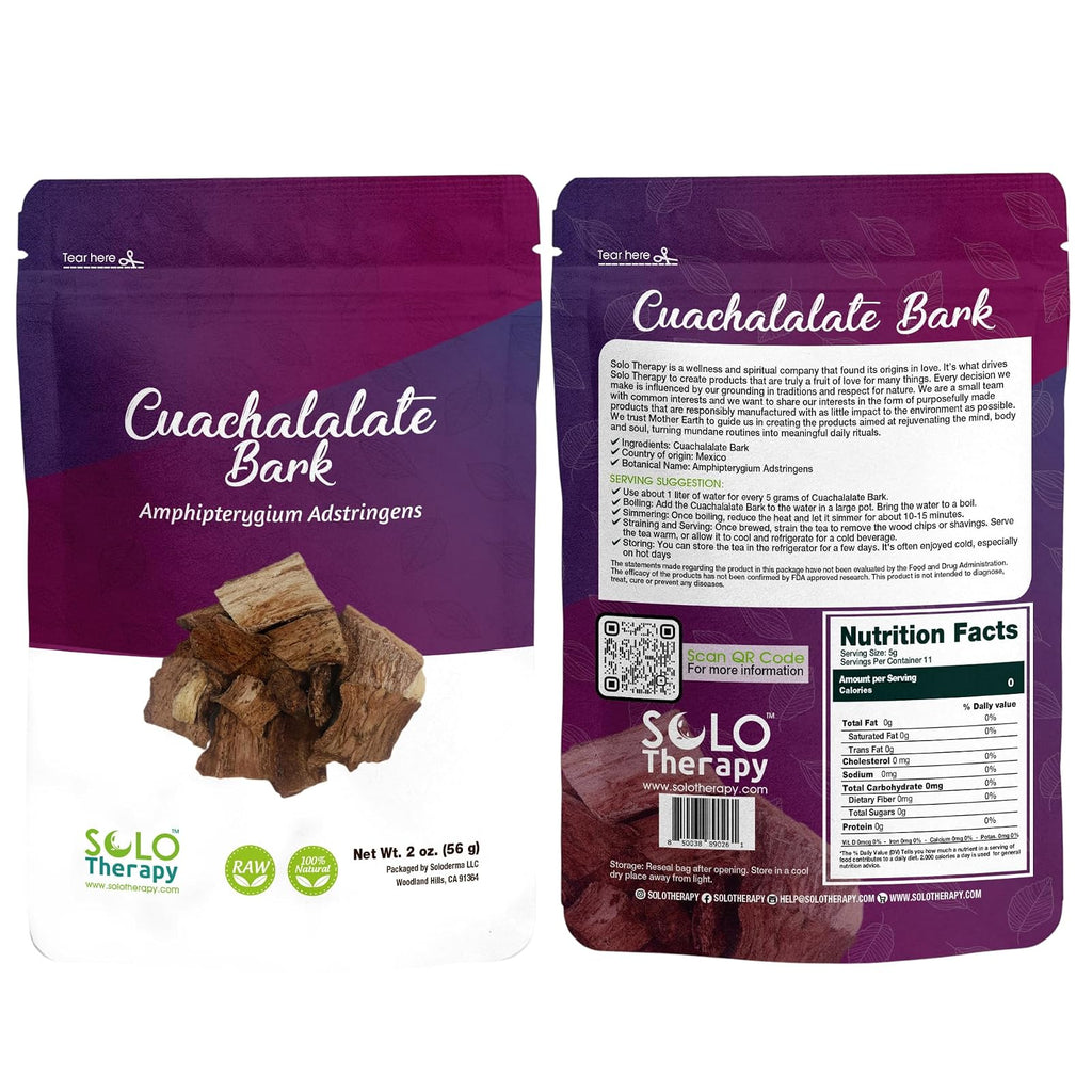 Cuachalalate bark herbal tea benefits