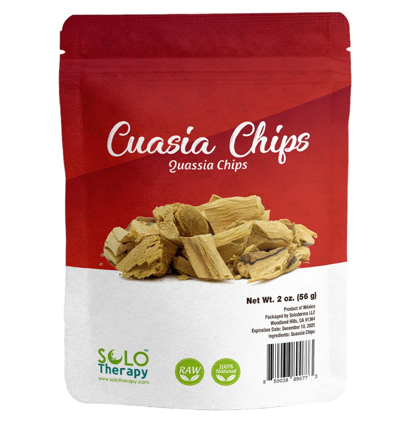 Cuasia herbal tea resealable bag