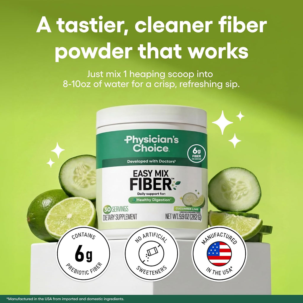 Cucumber Lime dietary fiber supplement