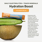 Cucumber melon electrolyte powder benefits