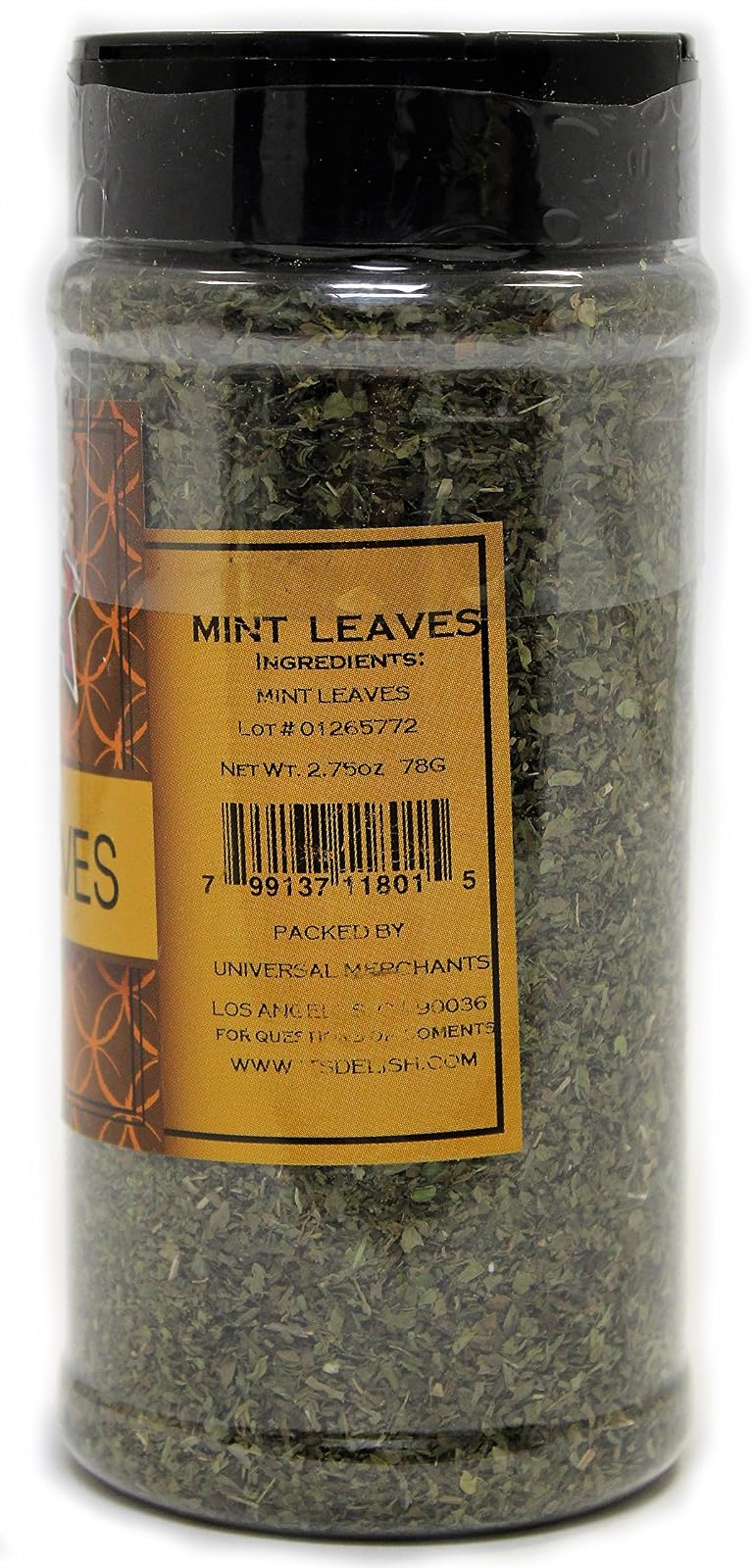 culinary herb dried mint leaves