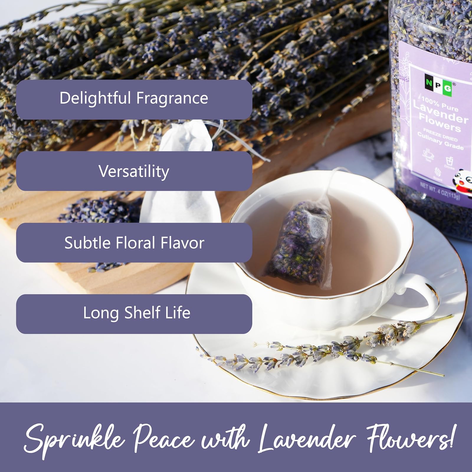 culinary lavender flowers for baking