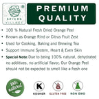Culinary orange peel seasoning