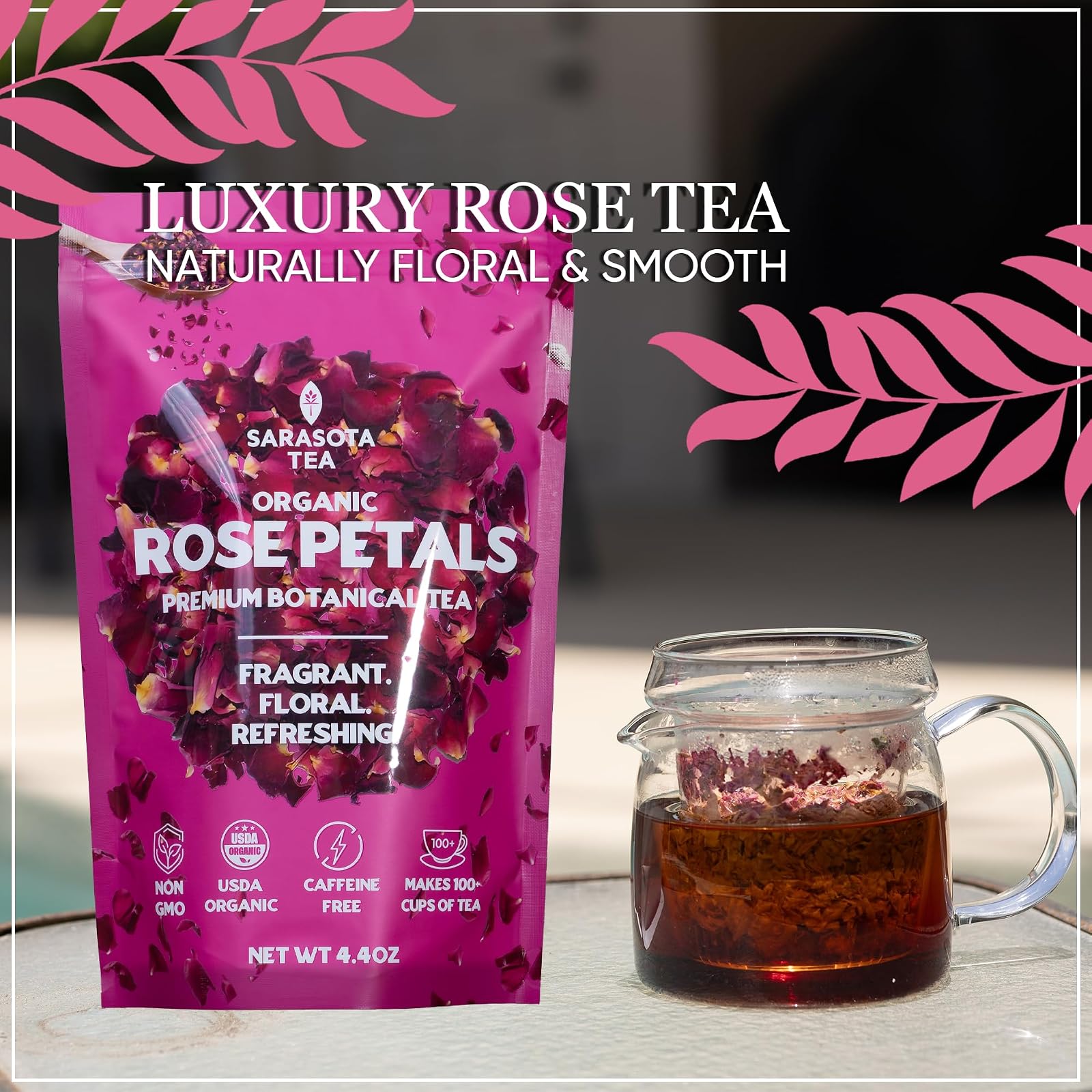 culinary rose petals for desserts