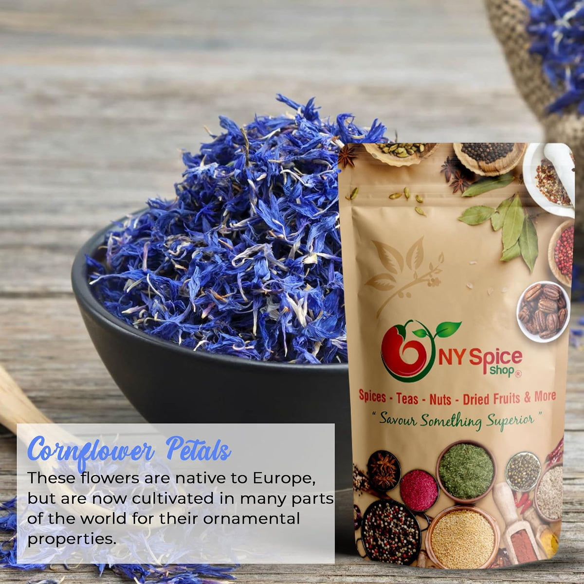 culinary uses of cornflower petals