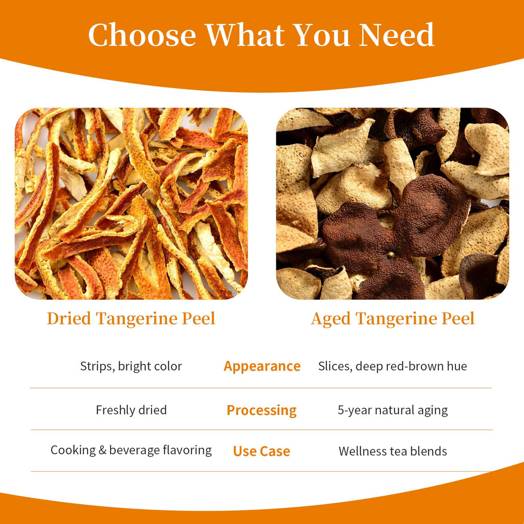 Culinary uses of dried tangerine peel