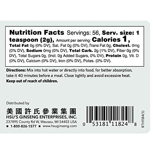 cultivated ginseng from Wisconsin