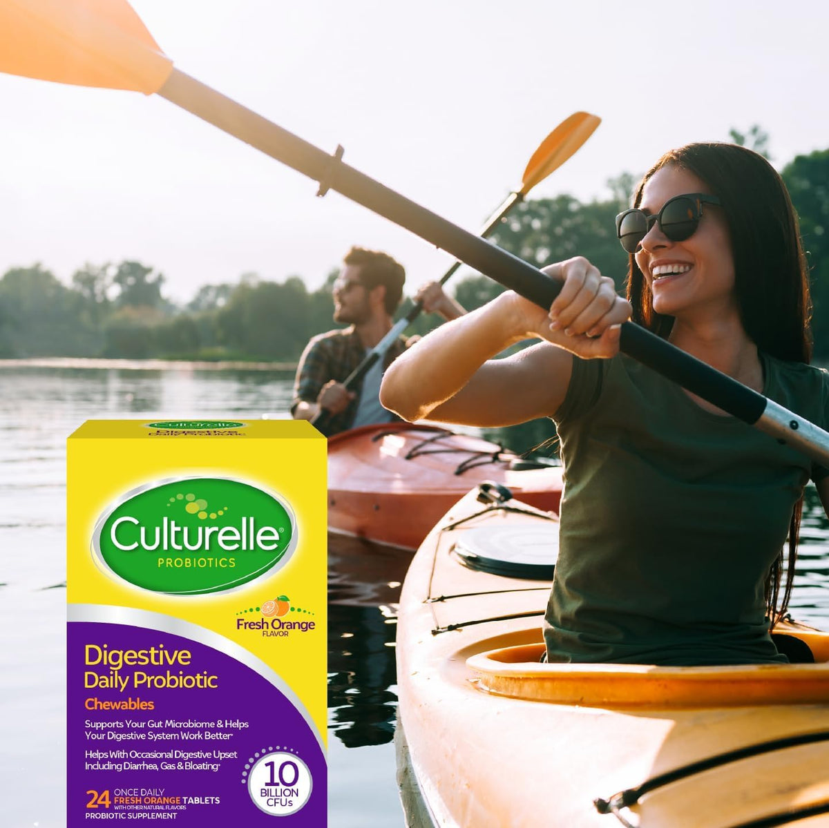 Culturelle chewables for balanced digestion