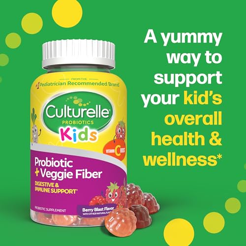 Culturelle kids gummies promote overall health