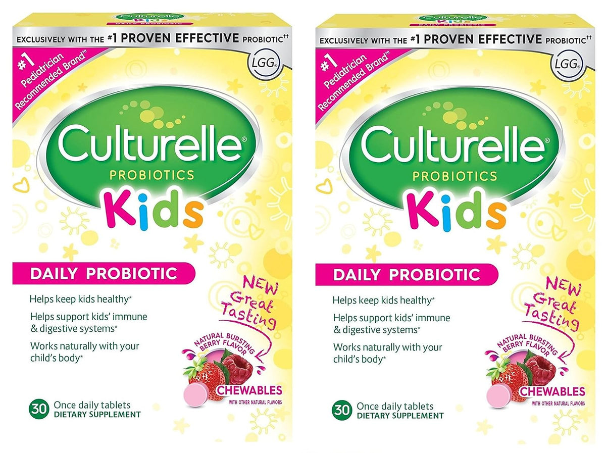 Culturelle Kids probiotic chewables berry flavour