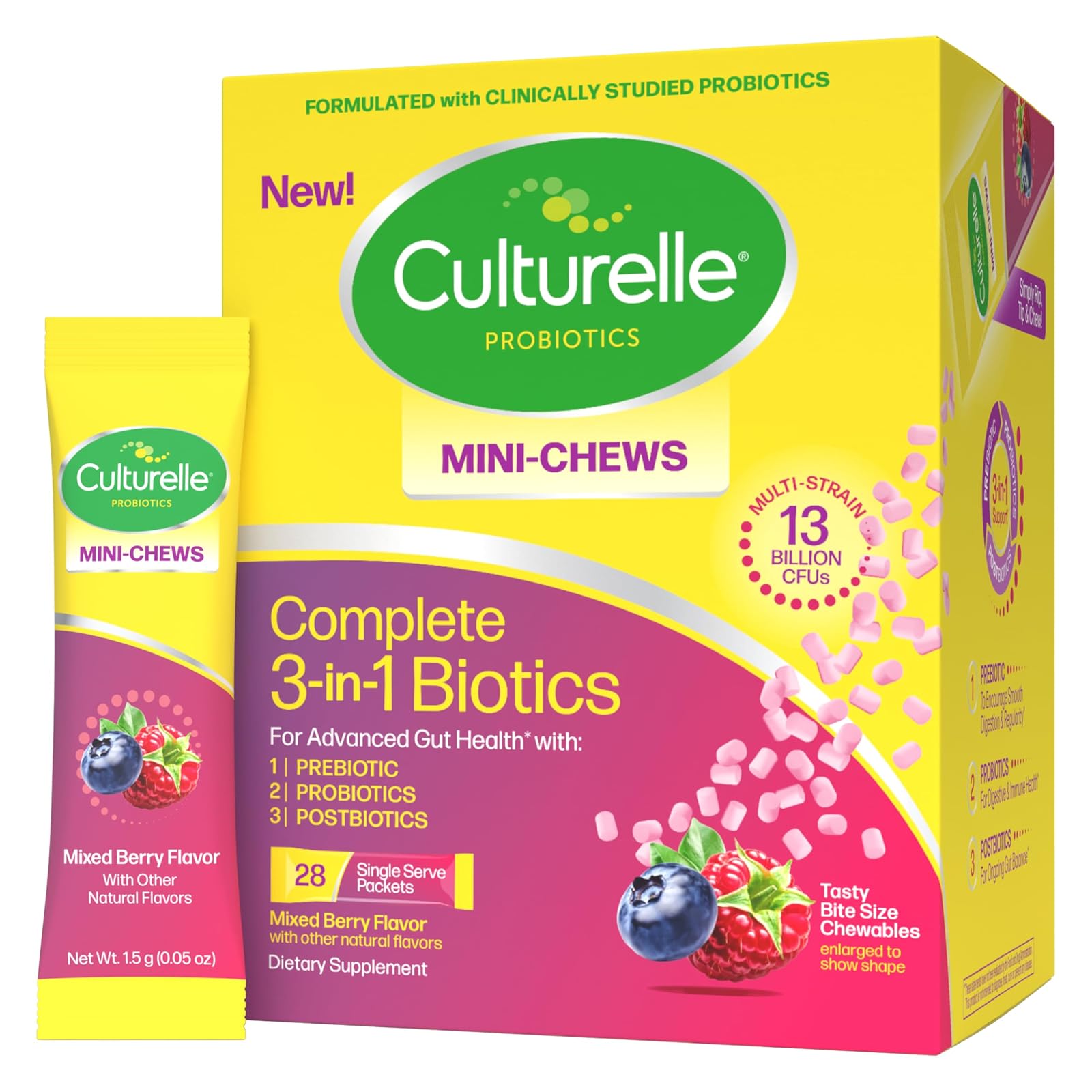 Culturelle probiotic mini-chews for kids