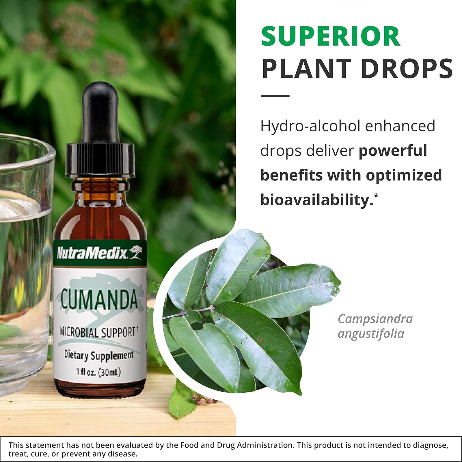 Cumanda liquid for digestive support