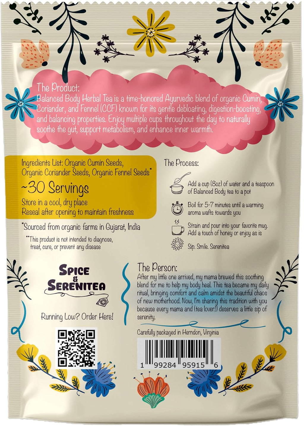 Cumin coriander fennel tea benefits