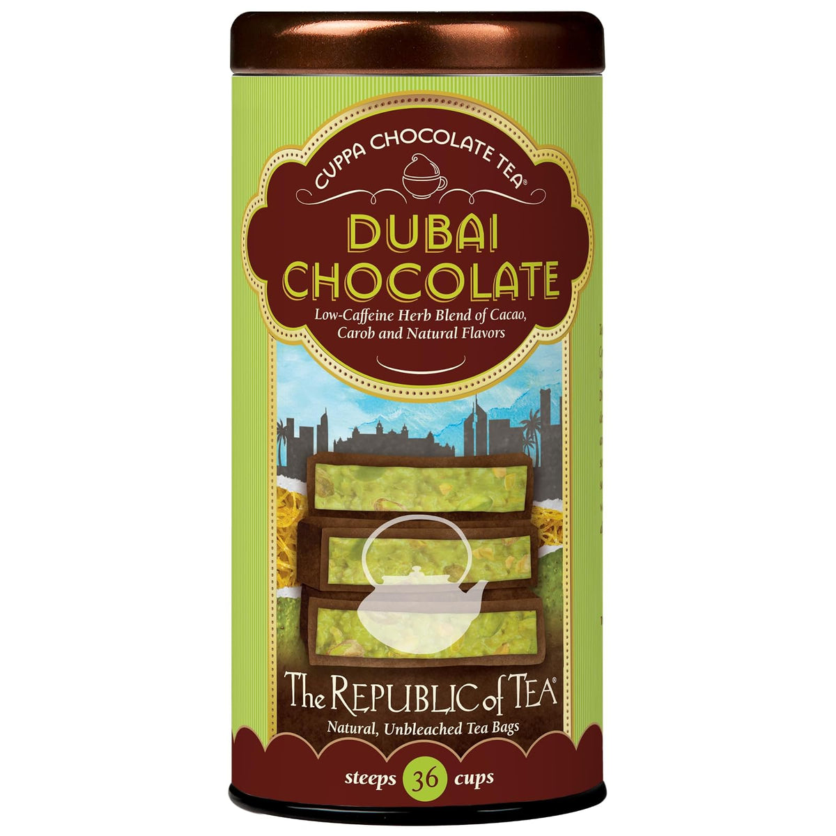 Cuppa Chocolate Dubai herbal tea bags