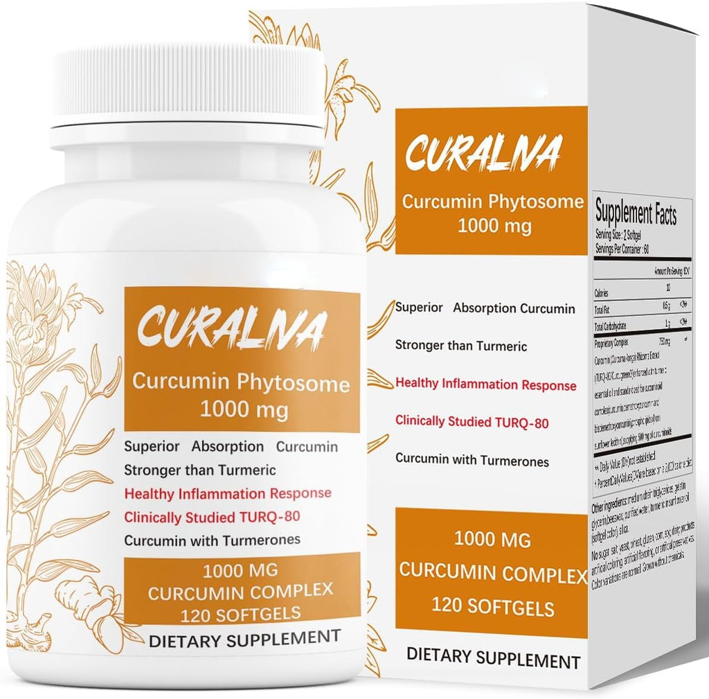 CURALIVA Curcumin capsules for inflammation