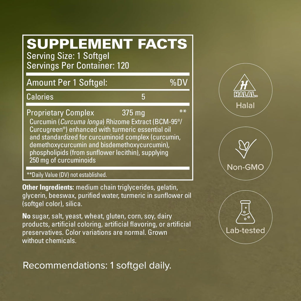 CuraMed 375 mg for daily vitality