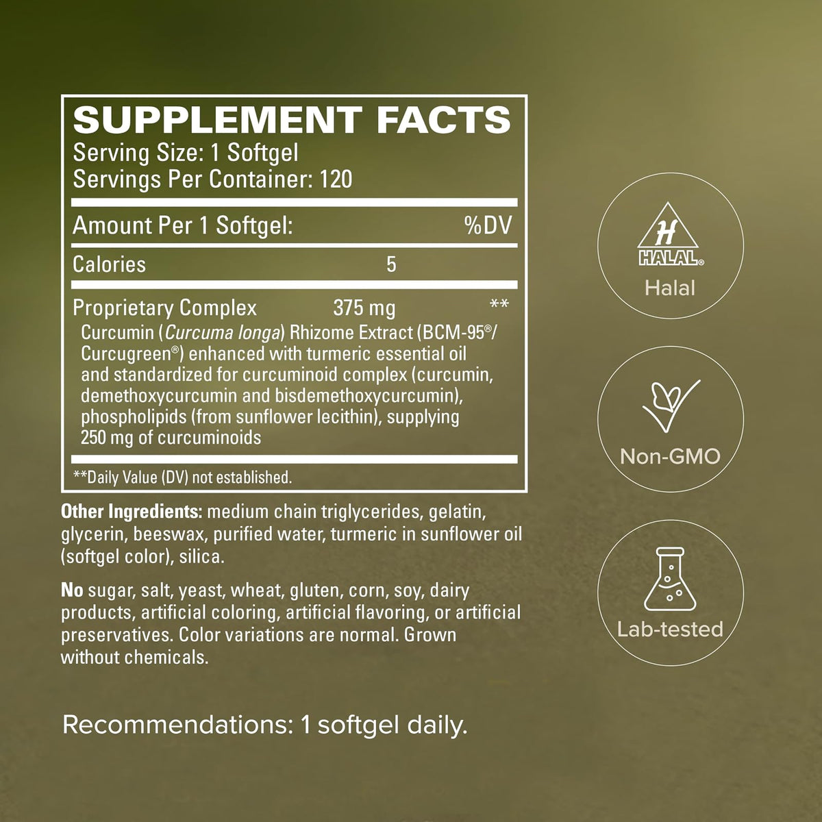 CuraMed 375 mg for daily vitality
