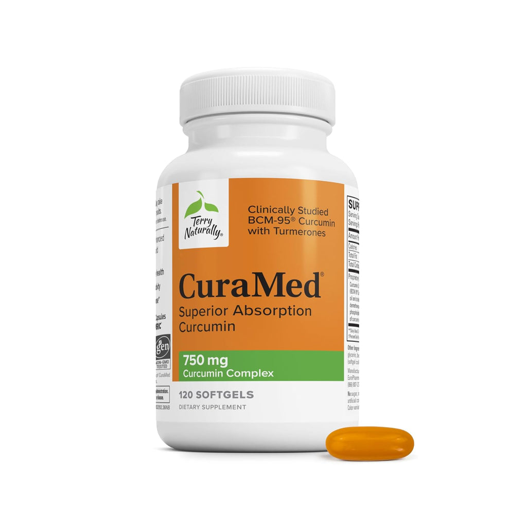 CuraMed turmeric curcumin capsules