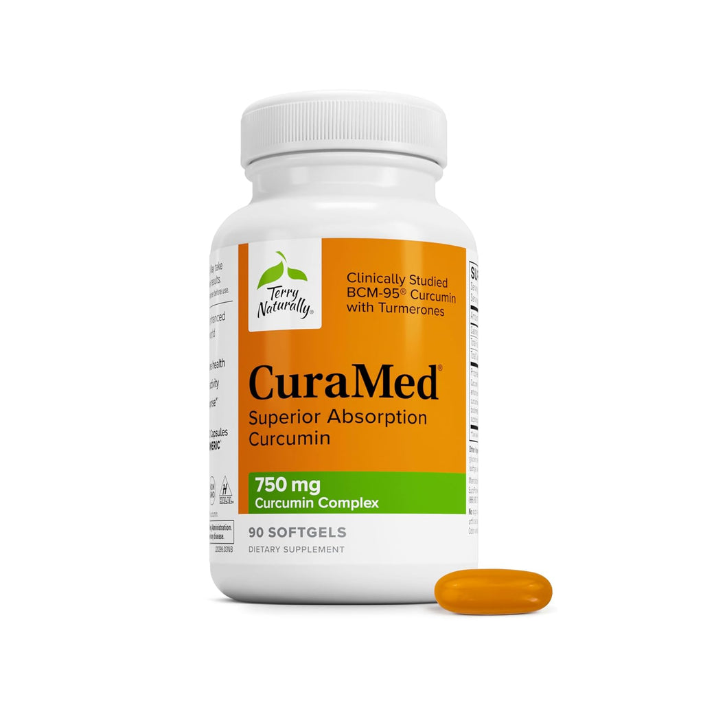 CuraMed turmeric curcumin capsules