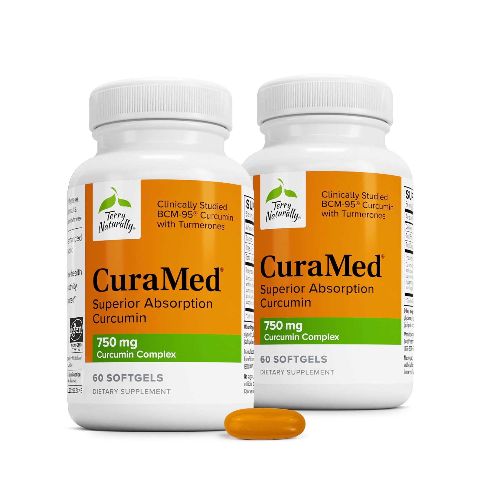 CuraMed turmeric curcumin softgels