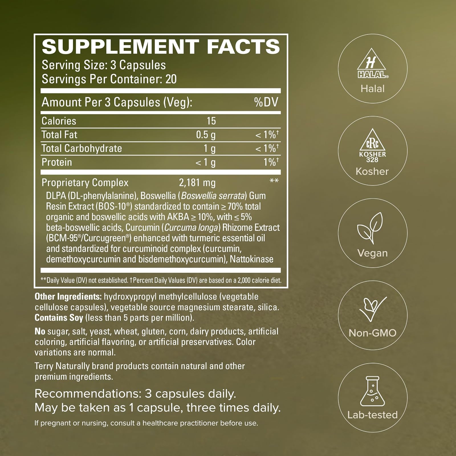 Curamin capsules for everyday wellness