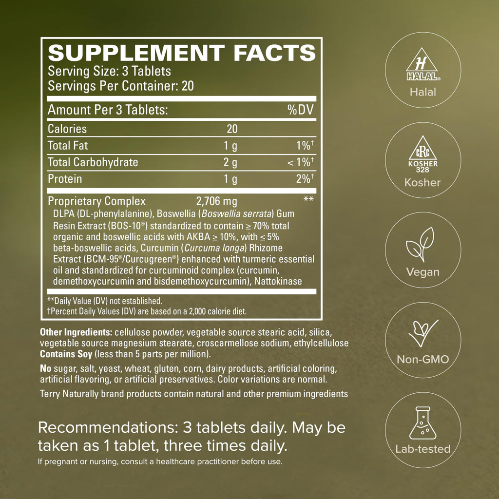 Curamin for active lifestyle support