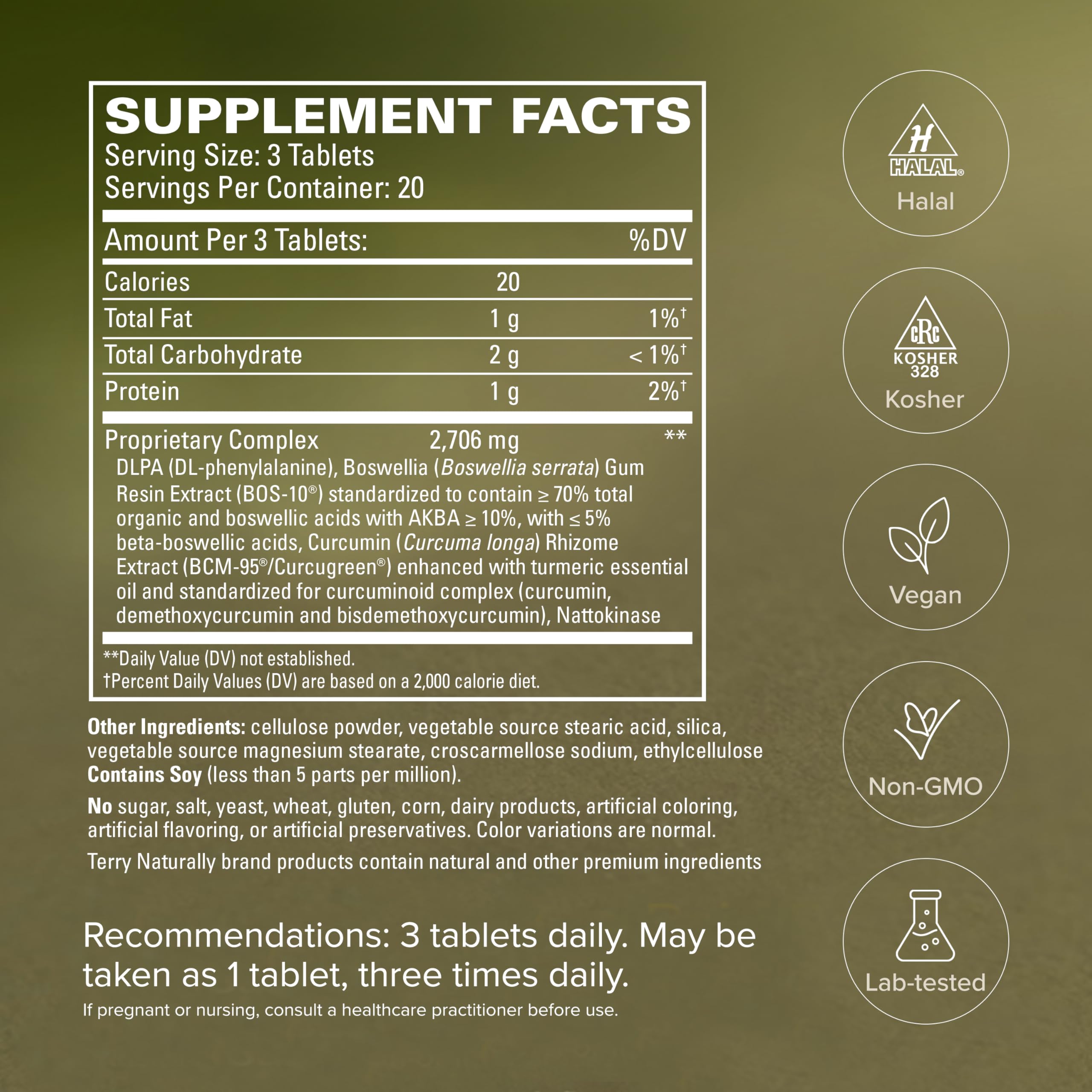 Curamin for active lifestyle support