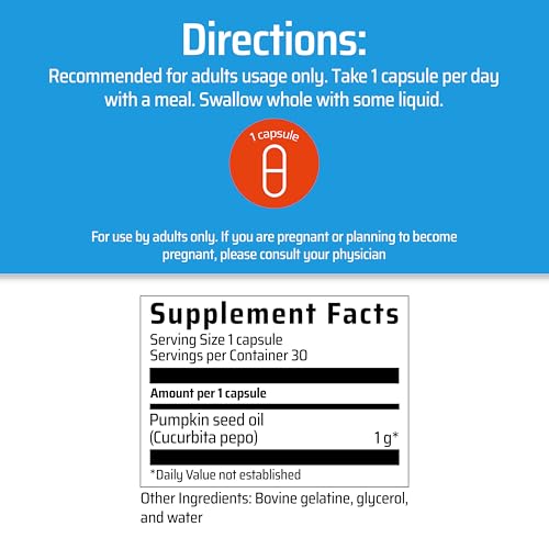 Curbita pumpkin seed oil for men
