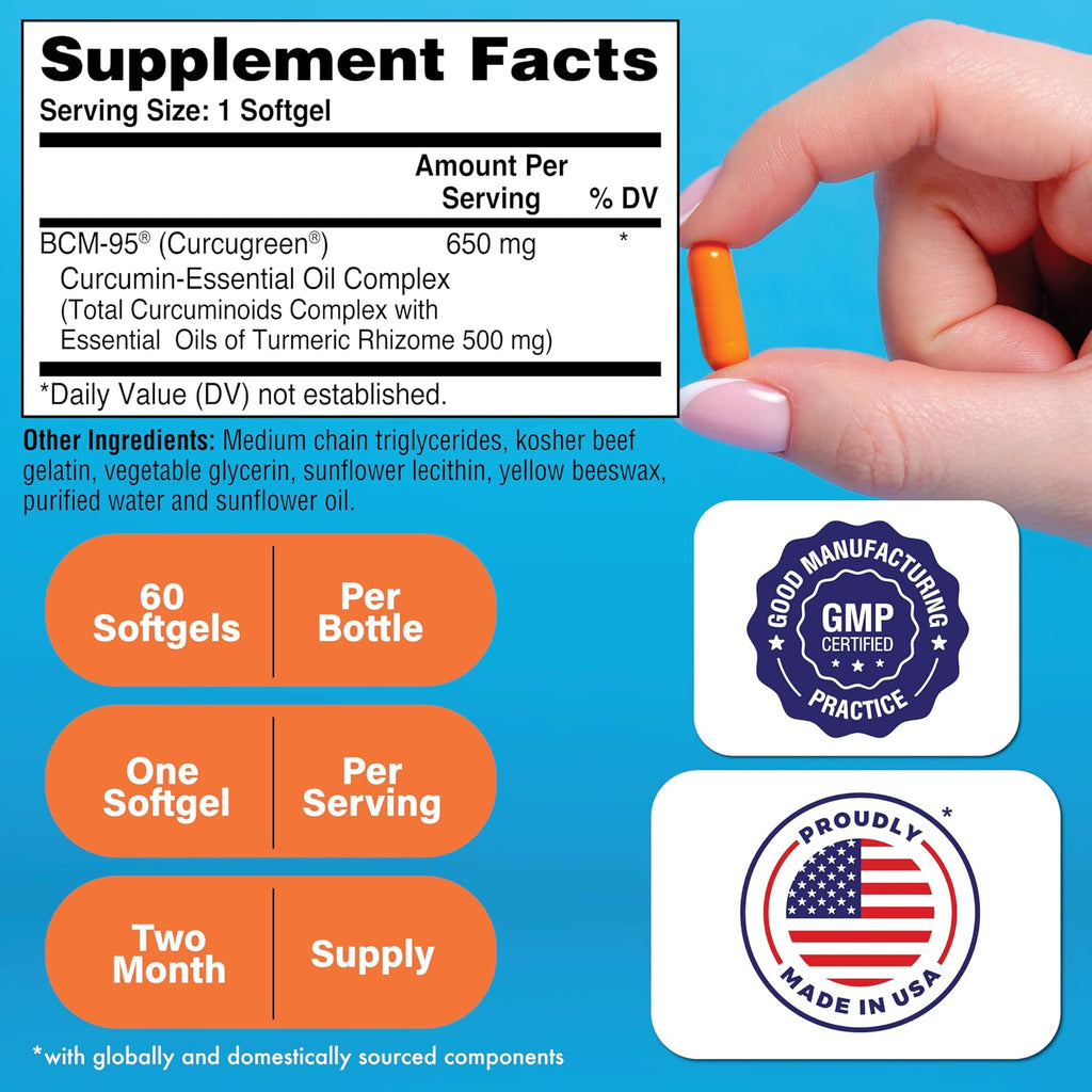 Curcu-Gel turmeric curcumin benefits