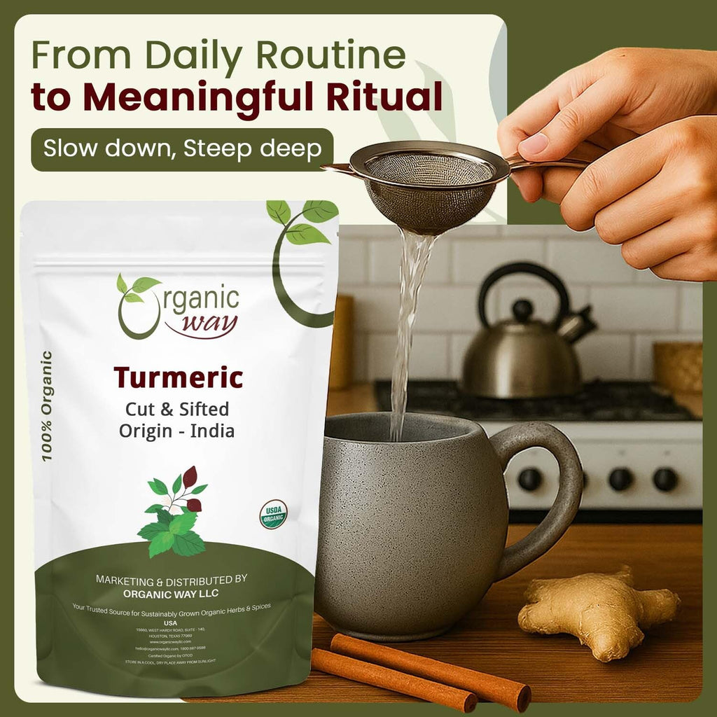 curcuma longa tea from India
