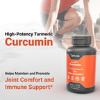 Curcumin 120 softgels for daily health