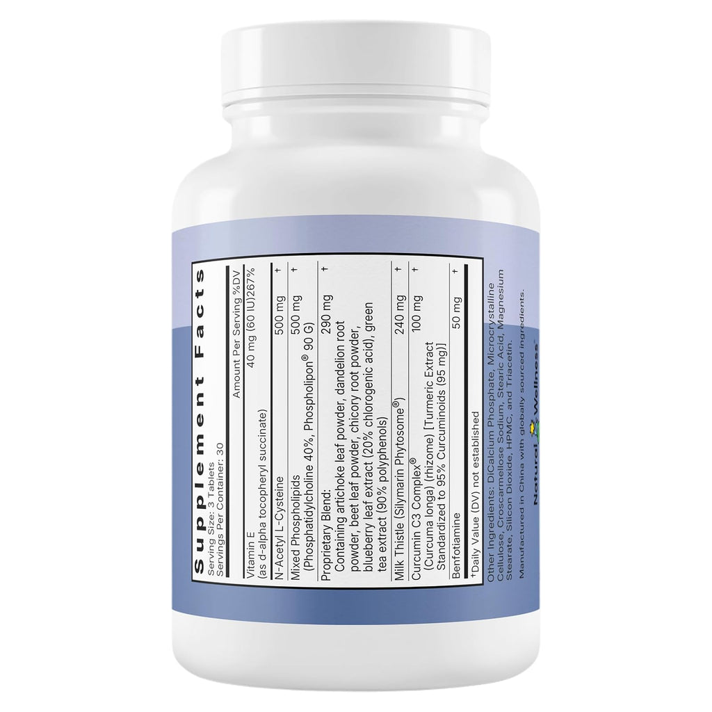 Curcumin blend for liver support