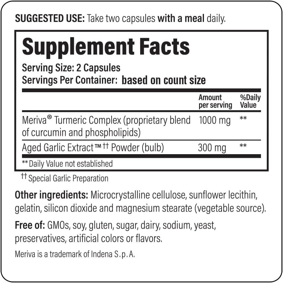 curcumin capsules for active lifestyles