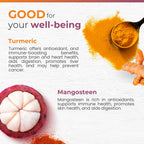 Curcumin capsules for antioxidant benefits