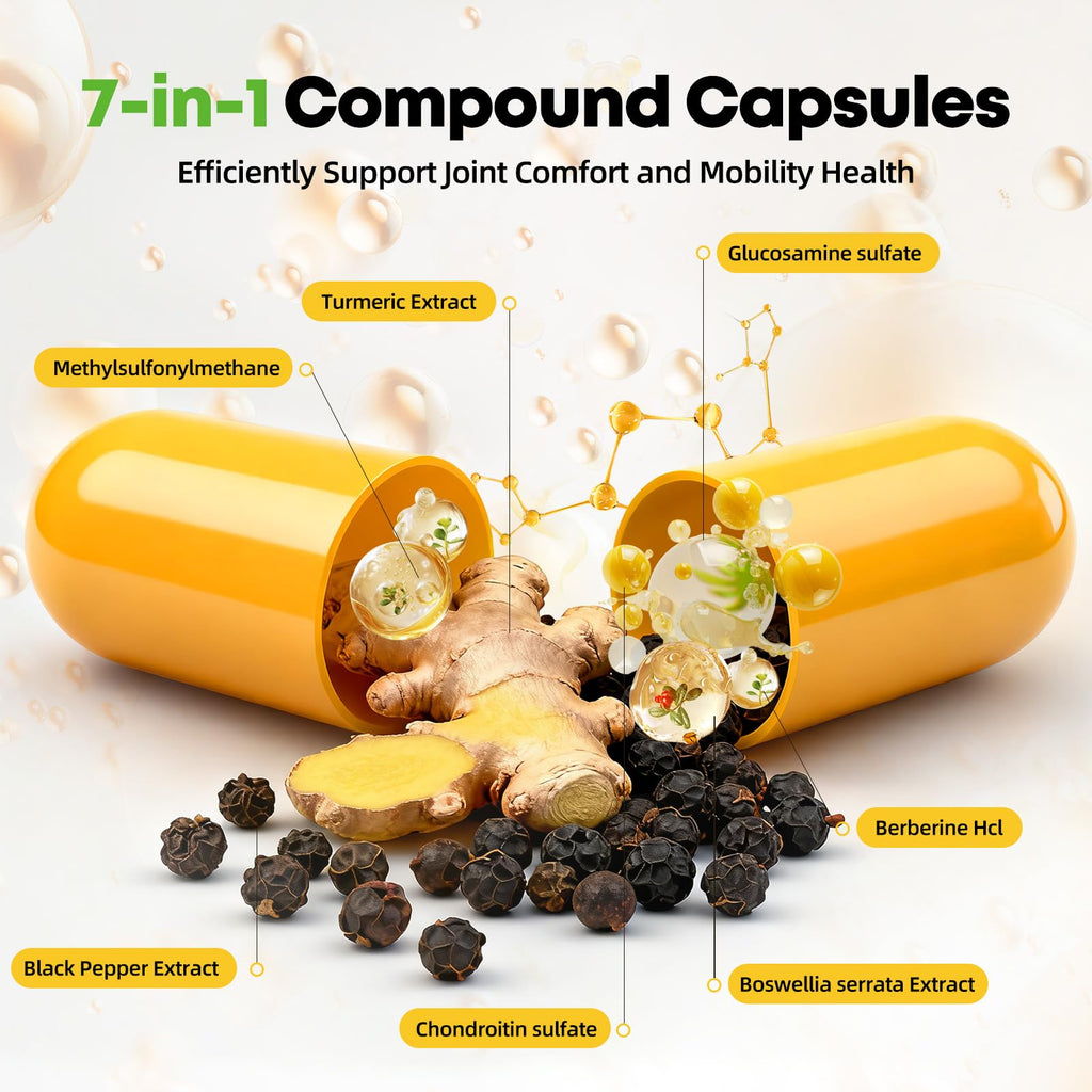 Curcumin capsules for antioxidant support
