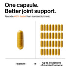 Curcumin capsules for digestive health