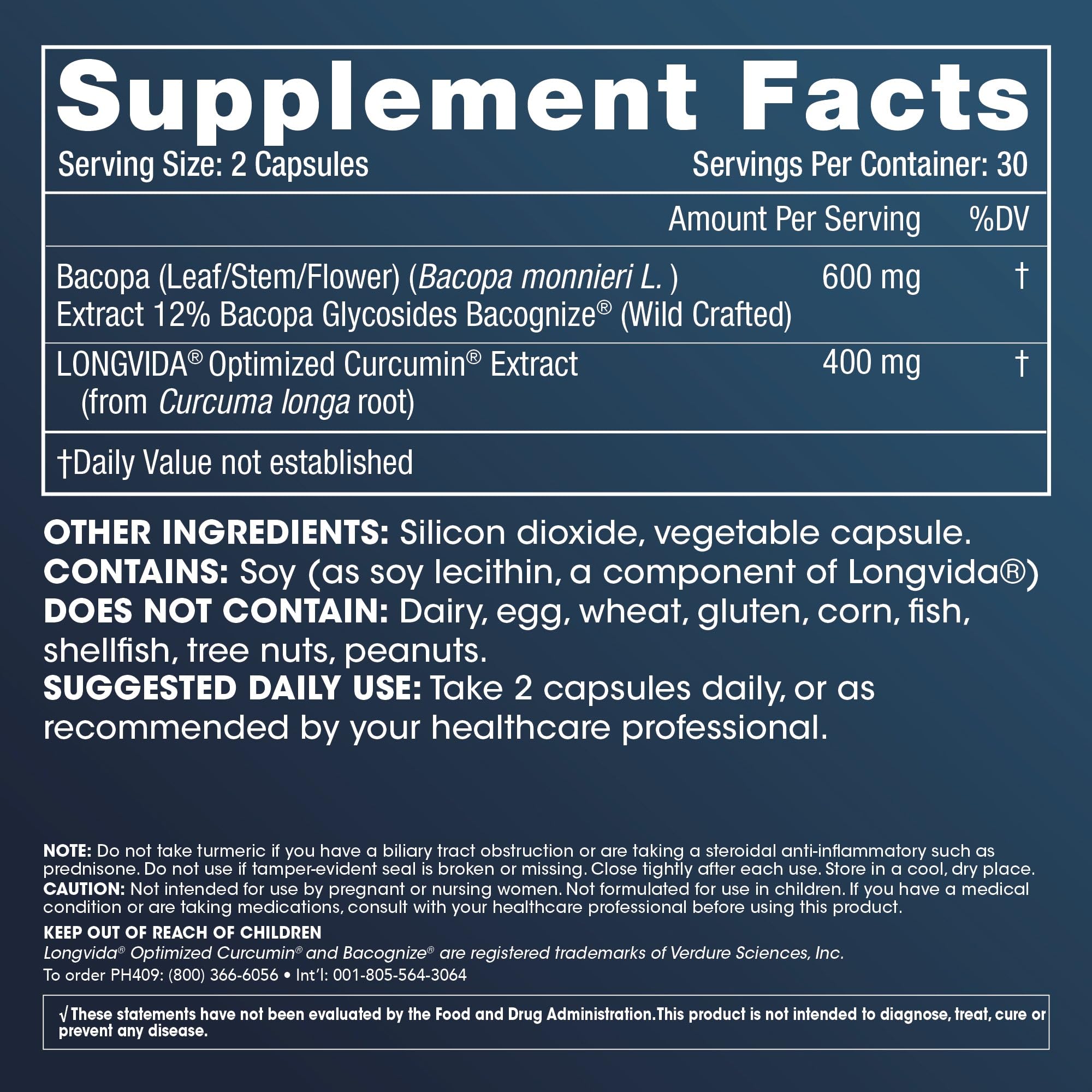 curcumin capsules for focus support