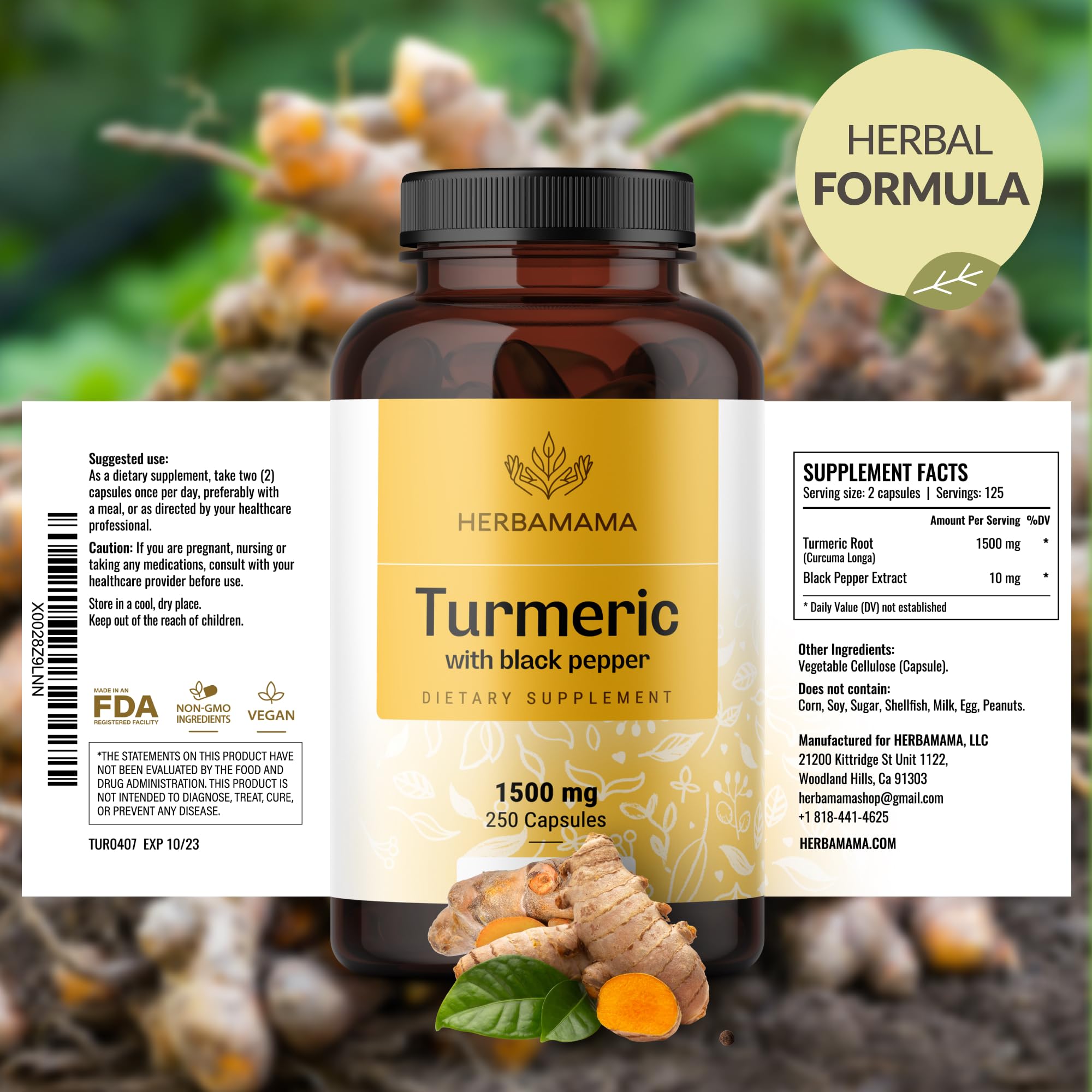 curcumin capsules for overall health