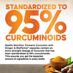 Curcumin capsules for wellness