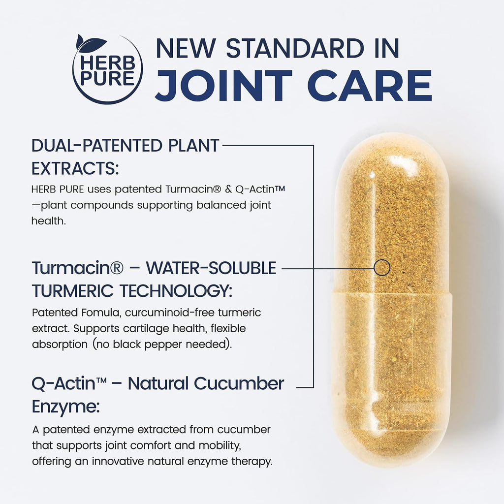 Curcumin capsules support healthy joints