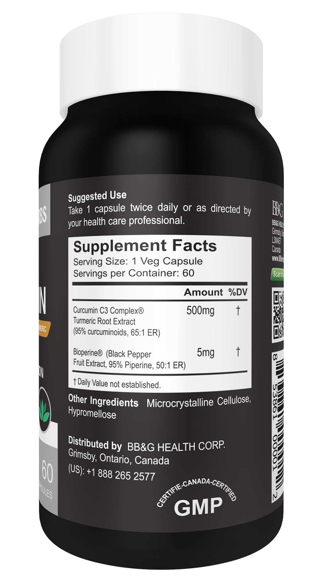 curcumin capsules support joint health