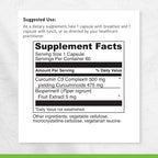 Curcumin capsules to boost immune system