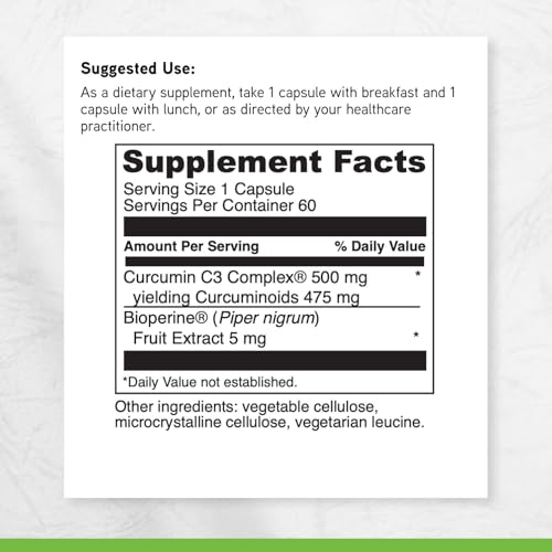 Curcumin capsules to boost immune system